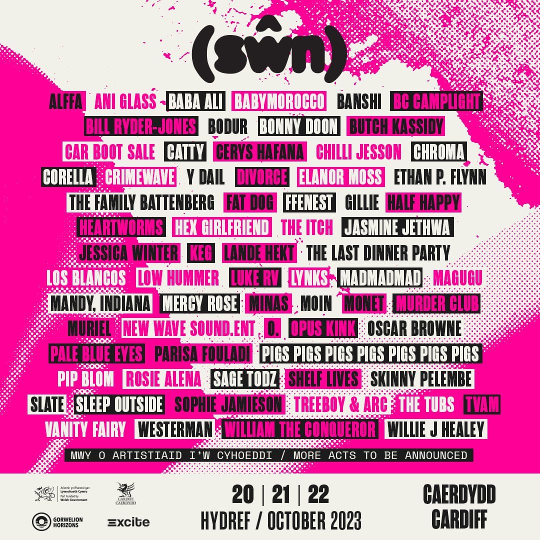 Sŵn Festival 2023 | 20.10.23 - 22.10.23 | Cardiff / Caerdydd